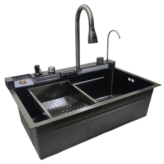 Cuba Gourmet Inox Pia Inteligente Premium Cozinha Torneira Dispenser ...