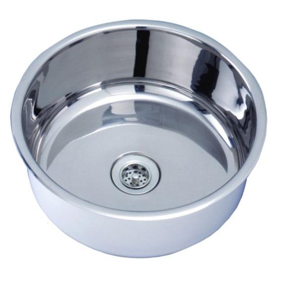 Cuba Inox 304 Redonda 40cm x 15cm - Escovada Strake - Pia e Cuba de ...