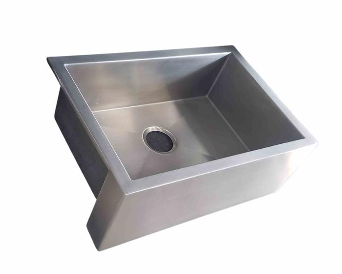 Cuba Inox Farm - 67 x 47 x 20 Modelo Fazenda Inox Escovado - STRAKE ...