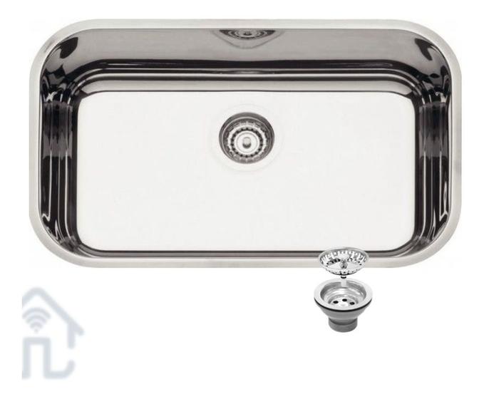 Cuba Inox N2 Tramontina Pia Cozinha Lavínia Prime 56x34x17 Alto Brilho ...