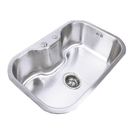 Cuba Inox Pia Cozinha Gourmet Embutir Escovado - Guimmis - Cuba de ...