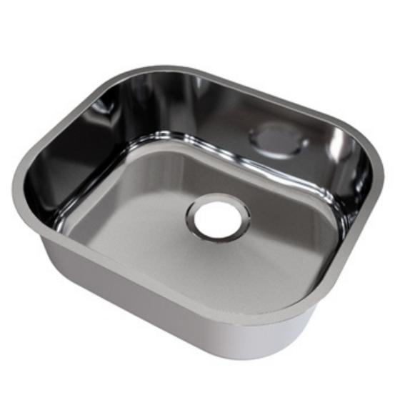 Cuba Pia Cozinha Riva Docol Inox Brilho Embutir 40x34x14,5 - Cuba de ...