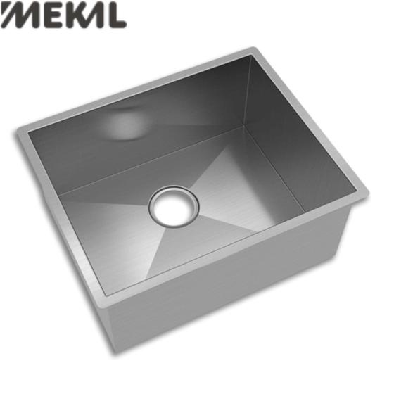 Cuba Pia Para Cozinha Escovada Inox Retta Mekal Docol LR-50 50X40 - Pia ...