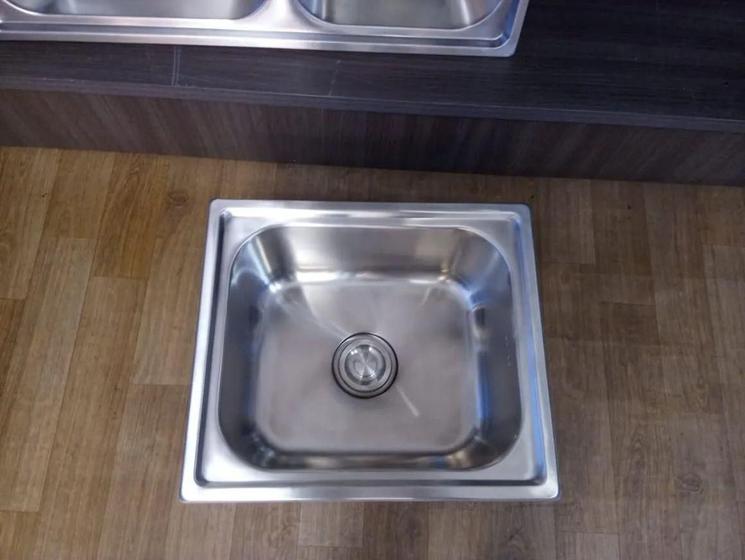 Cuba(pia) simples Em Aço Inox 304 Acetinado - Azetta - Pia e Cuba de ...