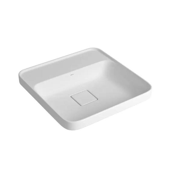 Cuba Quad de Sobrep Mesa 40cm Deca Slim Branca L.21040.M.17 - Cuba de ...