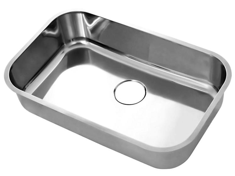 Cuba Simples de Embutir para Cozinha Franke - Inox Retangular 56x34cm 2 ...