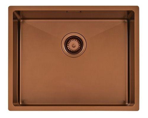Cuba Tramontina Quadrum Inox Rose Gold 50x40 - Pia e Cuba de Cozinha ...