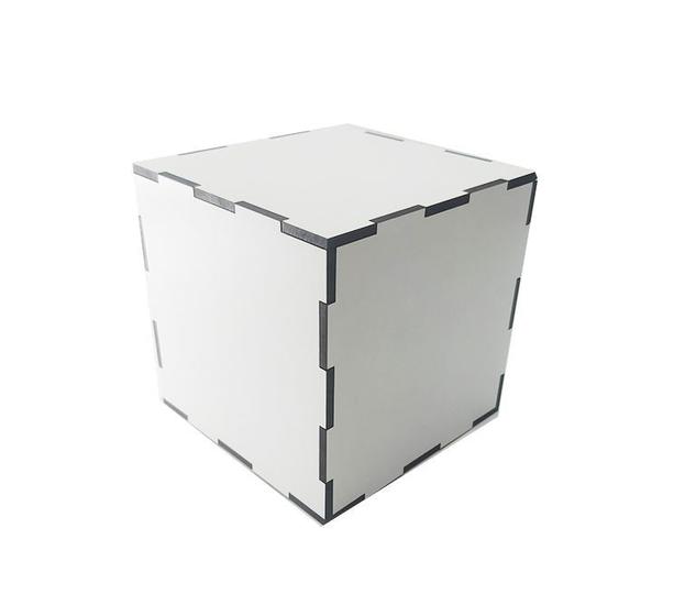 Cubo de MDF 3 MM para sublimação 10cm - MDF PRINT - Peças de MDF ...