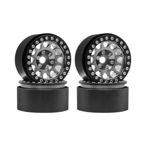 Cubo De Roda De Metal Com Escala 1/10 Para Redcat Hsp RC4wd Wraith ...