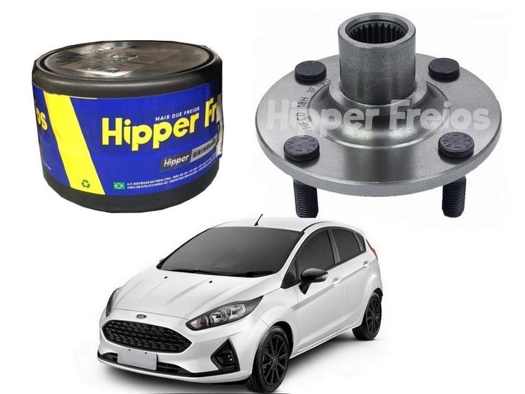 Cubo de roda dianteiro hipper freios ford new fiesta 1.0 1.5 2018 a ...