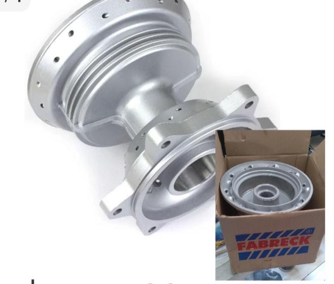 Cubo de Roda Traseiro NXR Bros 125/150/160 - Fabreck - Cubo de Roda ...