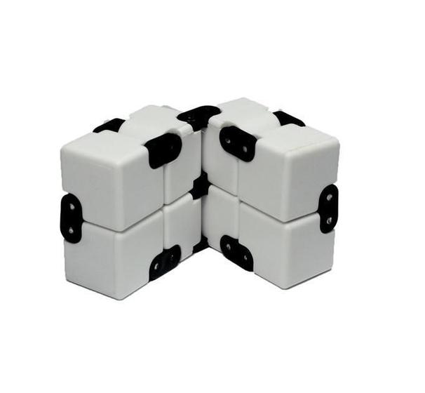 Cubo Infinito Branco Fidget Toy Antistress Brinquedo - Infinity Cube ...