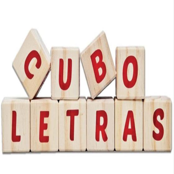 Cubo Letras - Hergg - Brinquedo Educativo - Livros de Literatura ...
