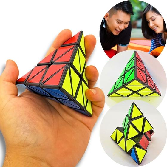 Cubo Magico Pirâmide Triângulo Profissional 3x3x3 - ArkToys - Cubo ...
