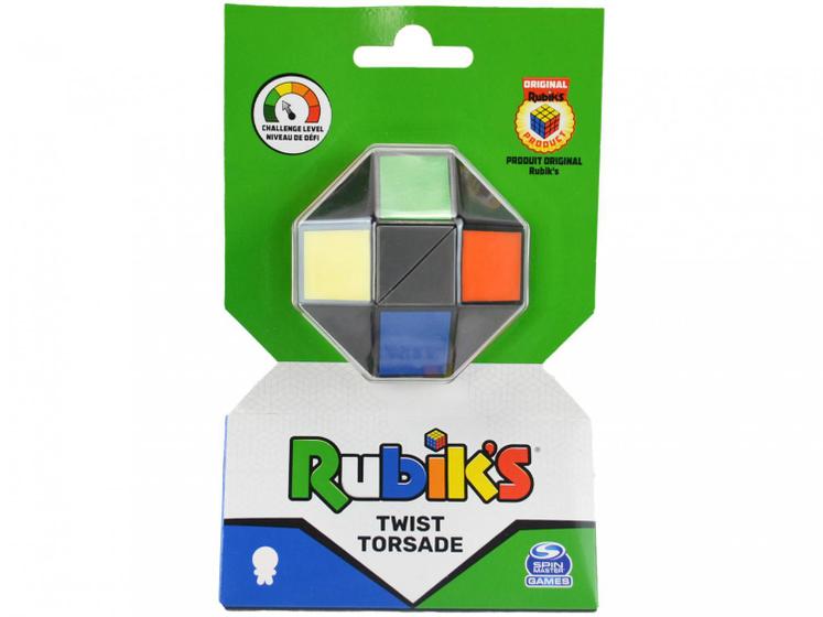 Cubo Mágico Prisma Rubiks Twist Torsade - Sunny Brinquedos - Cubo ...