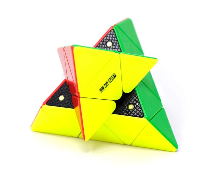 Cubo Mágico Profissional 3x3 Pirâmide Pyraminx MP QiYi Magnético ...