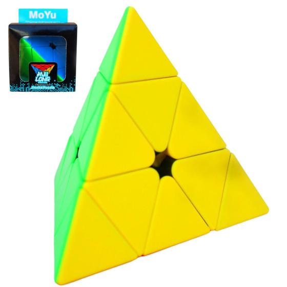 Cubo Magico Pyraminx Pirâmide Triângulo Profissional 3x3x3 - Moyu ...