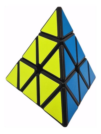 Cubo Magico Pyraminx Pirâmide Triângulo Profissional Black - Moyu Rubik ...