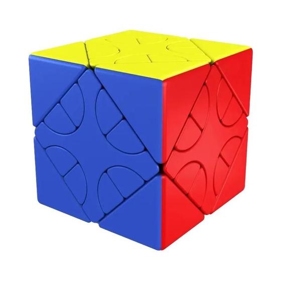 Cubo Skewb Sem Adesivo HunYuan Magico Drop Giratório Oblíquo Para Sala ...