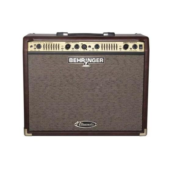 Cubo Violão Voz Behringer ACX900 c/efeitos 2 Canais 90W Rms ...