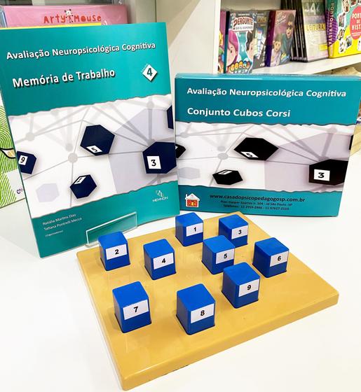 Cubos Corsi e Avaliação Neuropsicológica Cognitiva (4) - Casa do ...