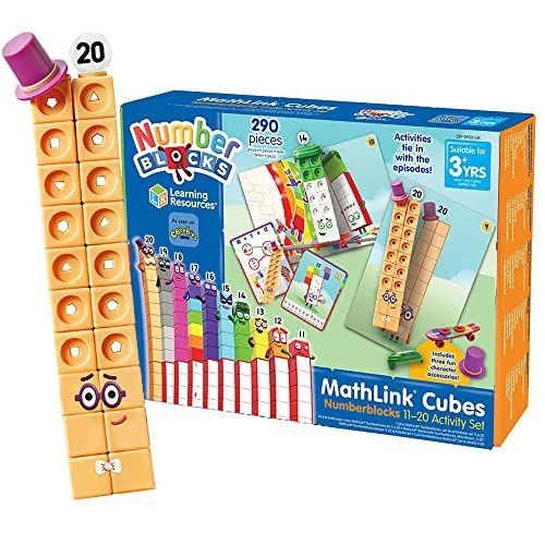 Cubos Números Numberblocks 11-20: Matemática com atividades de TV! 155 ...