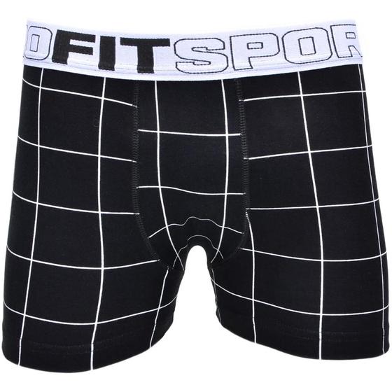 Cueca Box Masculina Confortável Xadrez - Pandinus Imperador - Cueca ...