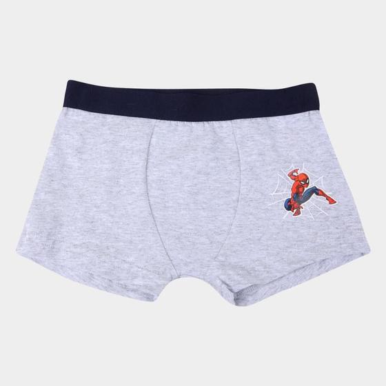 Cueca Boxer Infantil Evanilda Marvel Homem-Aranha - Cueca Infantil ...