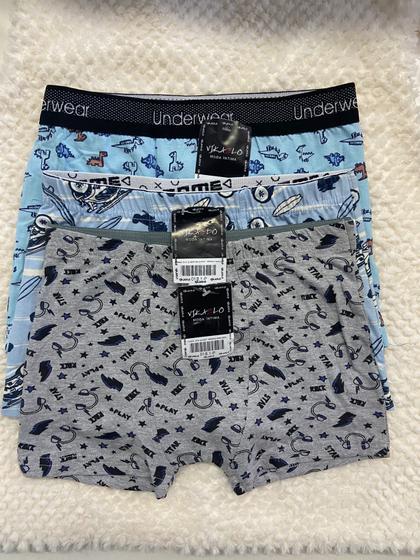 Cueca juvenil elástico embutido de cotton - Vikaelo - Cueca Infantil ...