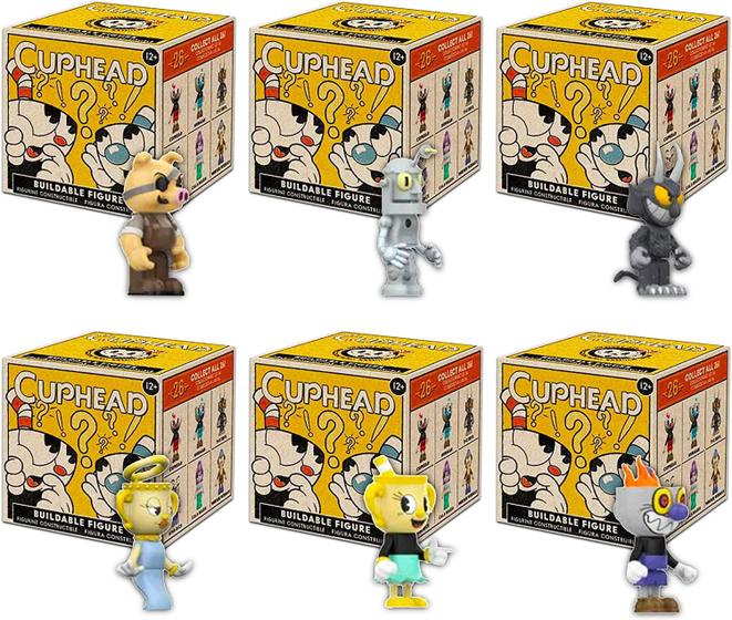 Cuphead Toy Set Cuphead Blind Box Bundle - 6 Pack Cuphead Playhead Toys ...