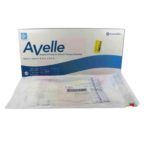 Curativo Avelle De Terapia Por Pressão Negativa 16X21Cm - Convatec - Curativo - Magazine Luiza