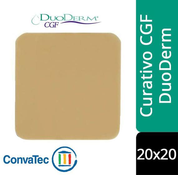Curativo Hidrocoloide Duoderm CGF 20 X 20 cm Convatec - Curativo ...