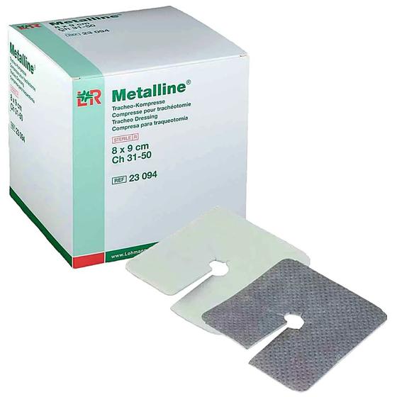 Curativo Metalline Traqueostomia 23094 8X9cm - unidade - Lohmann e Rauscher - Curativo ...