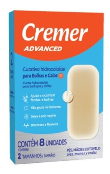 Curativo Para Pés Mãos E Cotovelos Cremer Hidrocolóide - Kit - Curativo ...