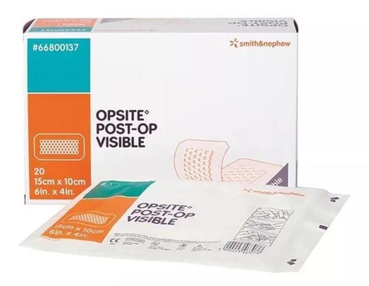 Curativo Pós Operatório Opsite Visible 15cm X 10cm - Smith+Nephew ...