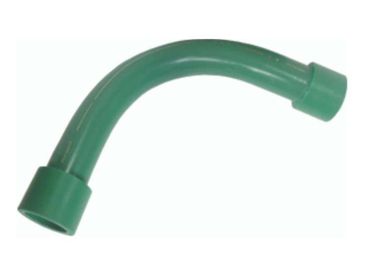 Curva Longa 90 Ppr Para Rede De Água Quente e Fria 50 Mm - Topfusion - Conexão Hidráulica Curva ...