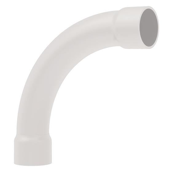Curva pvc branca com bolsa 90 3/4" sem rosca inpol - Conexão Hidráulica ...
