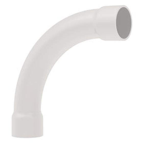 Curva pvc com bolsa 90º 3/4 Para Condulete branco ou preto - IMPOL ...