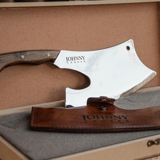 Cutelo Modelo Artesanal Corta Ate Ossos Suínos Lâmina De Aço - Johnny ...