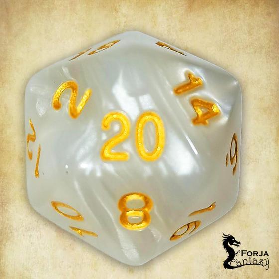 Dado D20 Marmorizado - RPG - T&G - Dados - Magazine Luiza