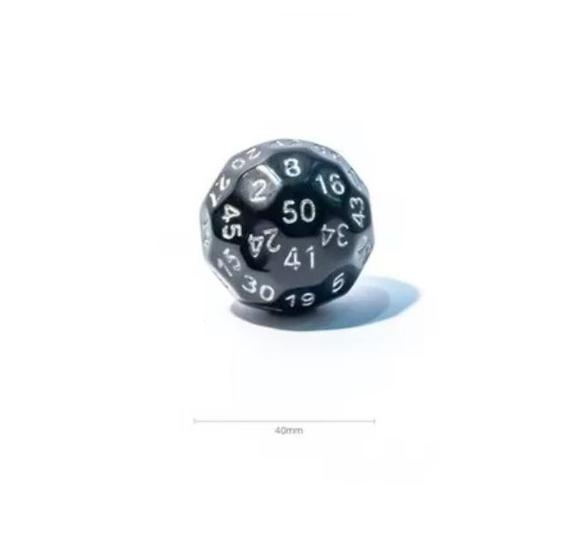 Dado D50 Grande 40mm Rpg Central Dices 50 lados - Dados - Magazine Luiza