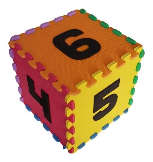 Dado Gigante De Números E Pontos Em Eva - Criativa Educativos ...