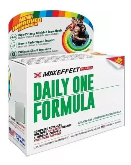 Daily One 60 Tabs - Maxeffect Pharma - Maxefferct Pharma Multivitaminico - Max Effect ...