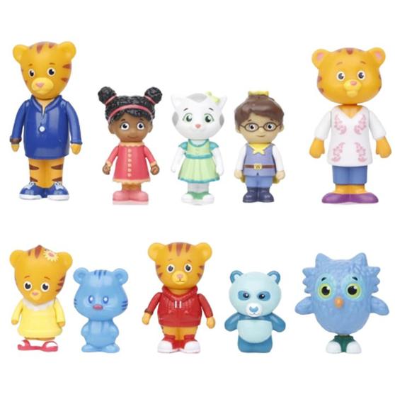 Daniel Tigre Amigos Coleção 10 Personagens Super Promoção - Pcom ...