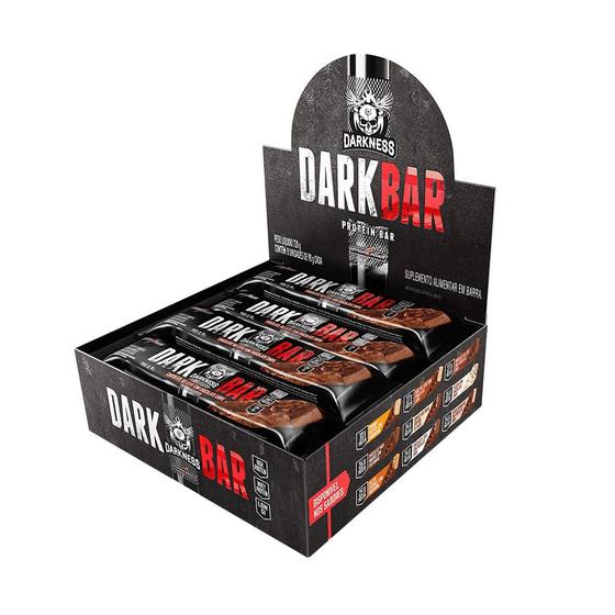 Dark Bar Darkness Chocolate ao Leite - Integralmédica 8 un. - Barra de ...