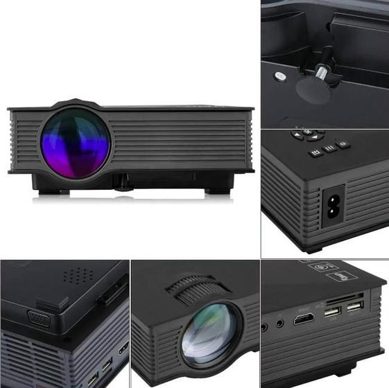 Data Show Profissional Projetor Unic 1800lm Bivolt - Projetor ...