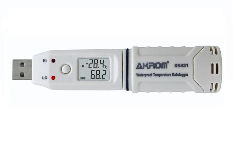Datalogger Temperatura Prova D'Água + Certificado Calibração - Akrom ...