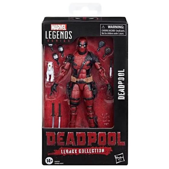 Deadpool X-Men Legend Series Action Figure Wade Winston Wilson Modelo ...