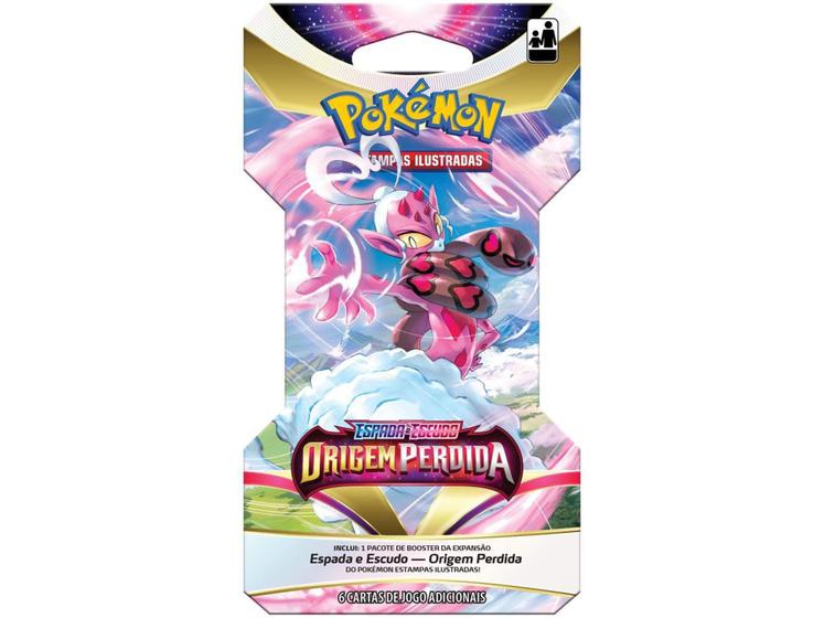 Deck De Cartas Pokémon Estampas Ilustradas Blister Espada E Escudo