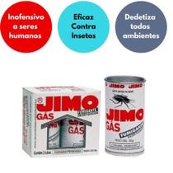 Dedetizador Inseticida Jimo Gás 2 uni (50g cada) - Jimi Química ...